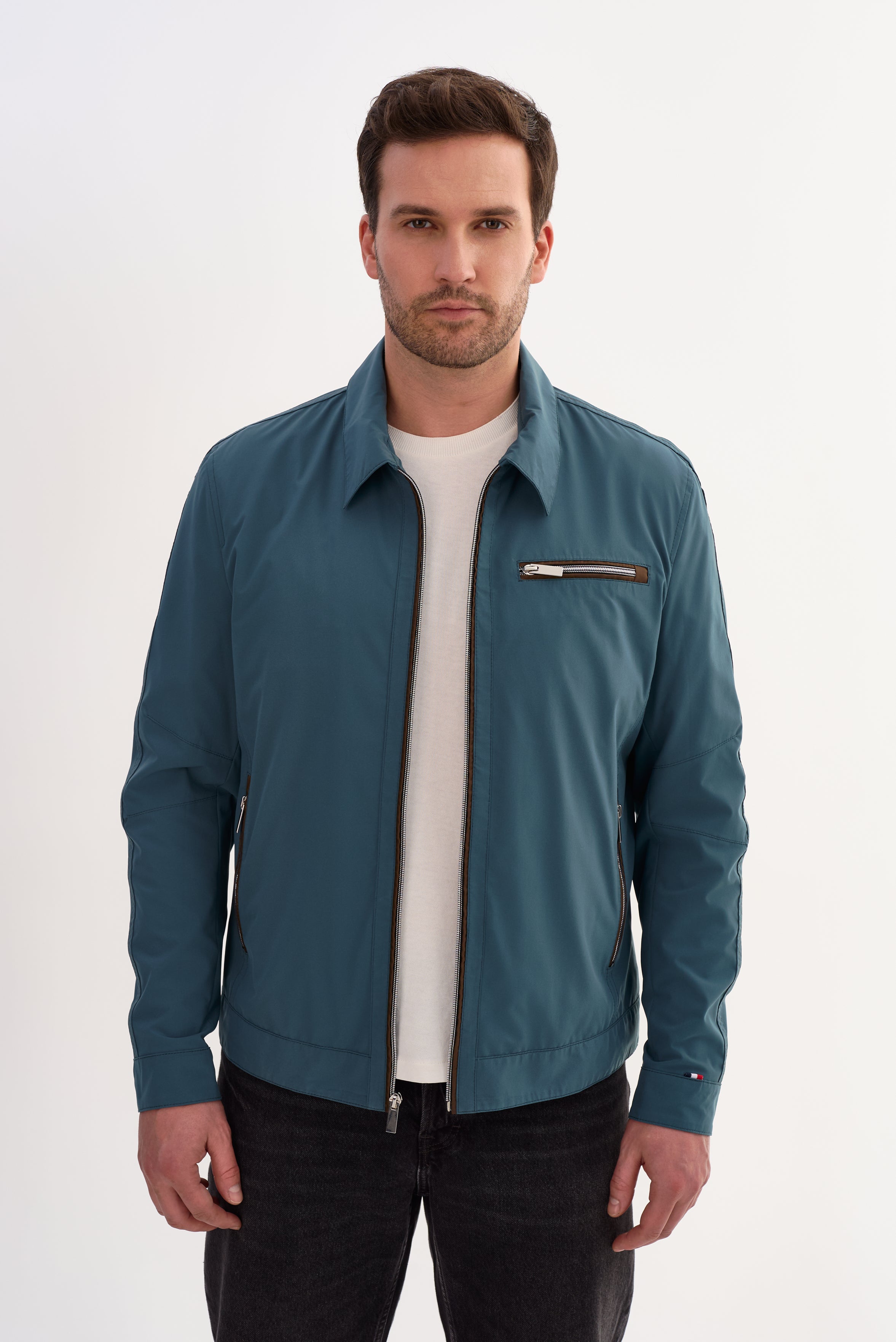 THUNDER Structured Coat – REGENCY Leathers