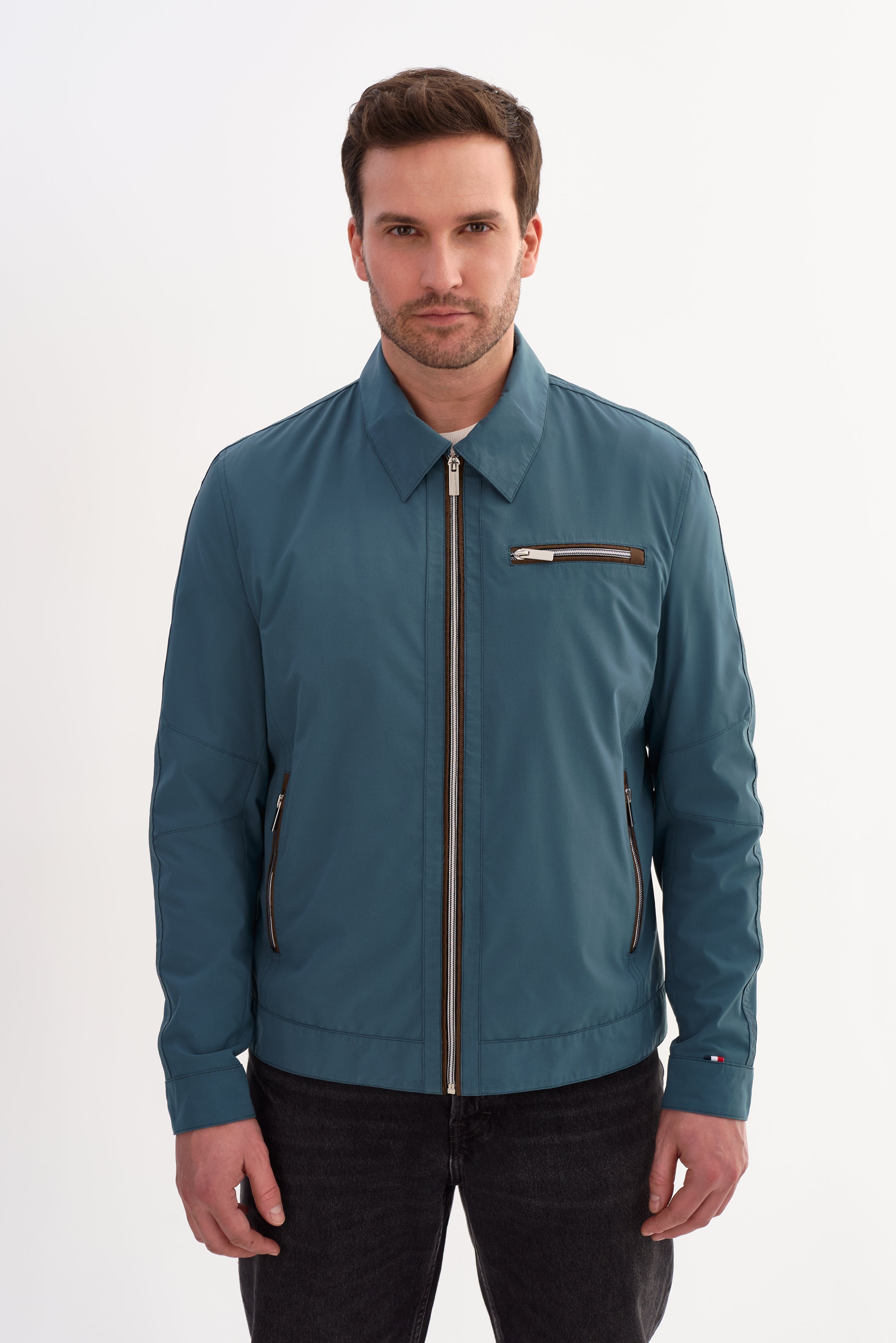 THUNDER Structured Coat – REGENCY Leathers