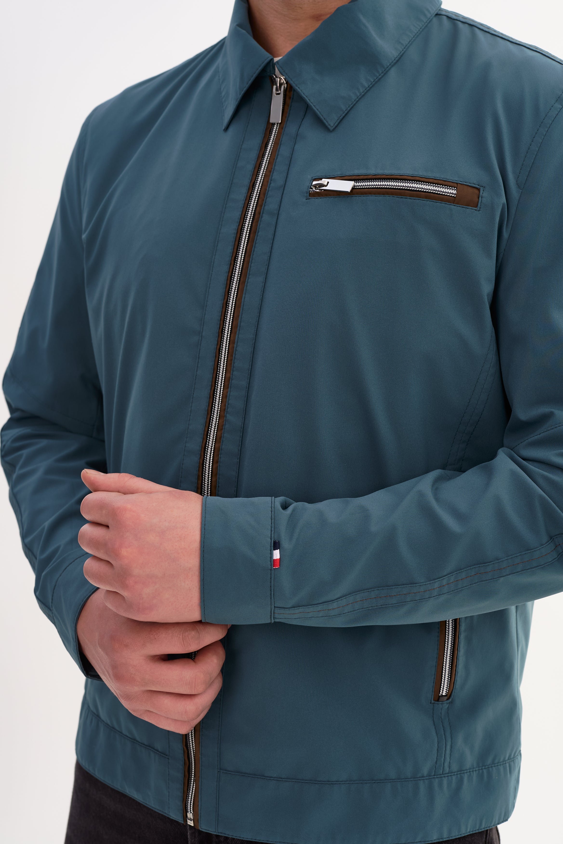 THUNDER Structured Coat – REGENCY Leathers